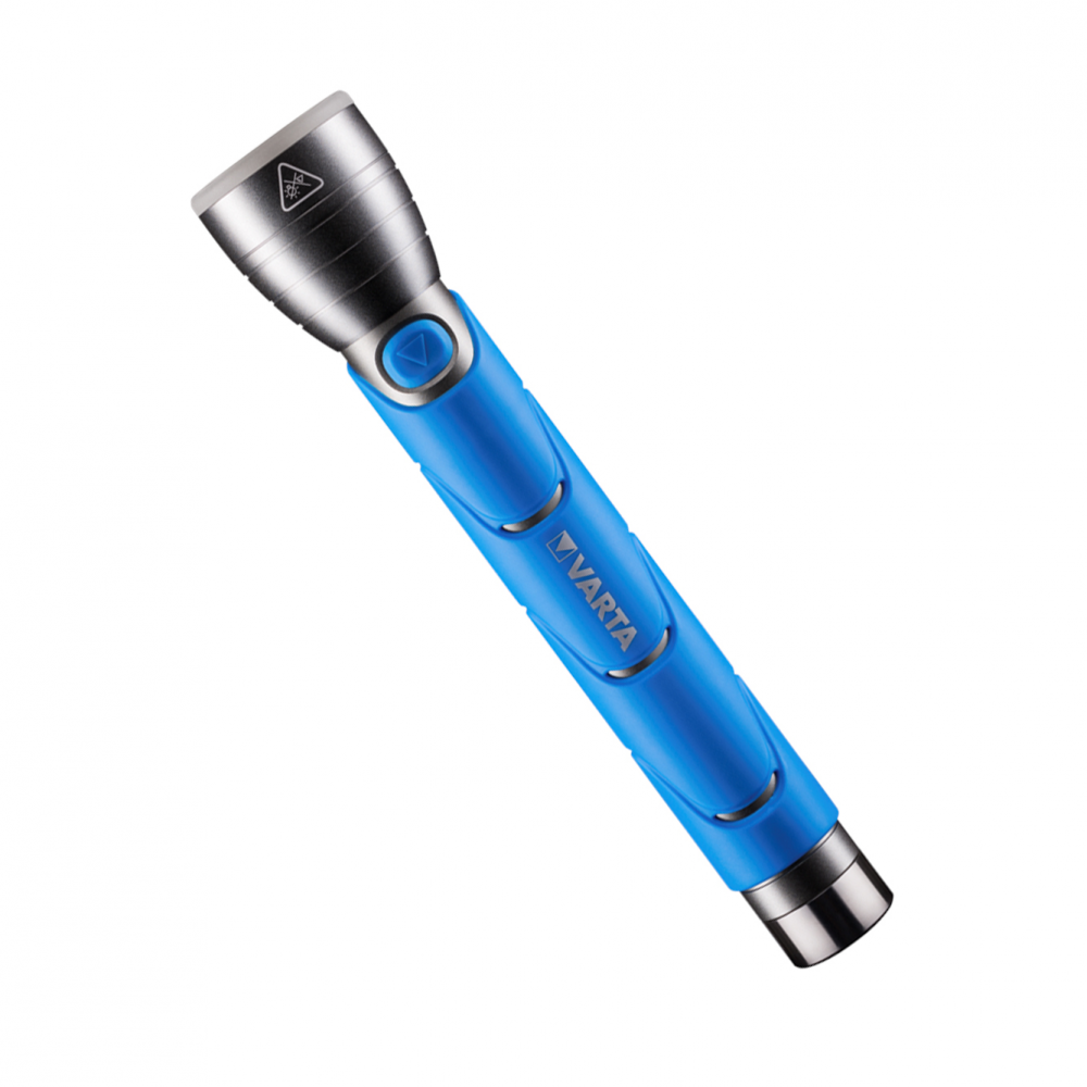 Linterna Led 5w Varta Ipx4 3xlr14 Incluidas Azul 25x5d