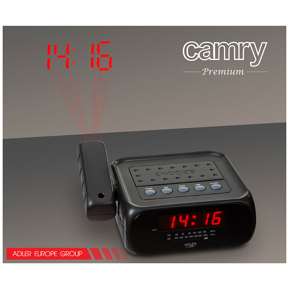 Radio Reloj C/proyector 160º Pantalla Led 70x20mm Am/fm C/altavoz ...