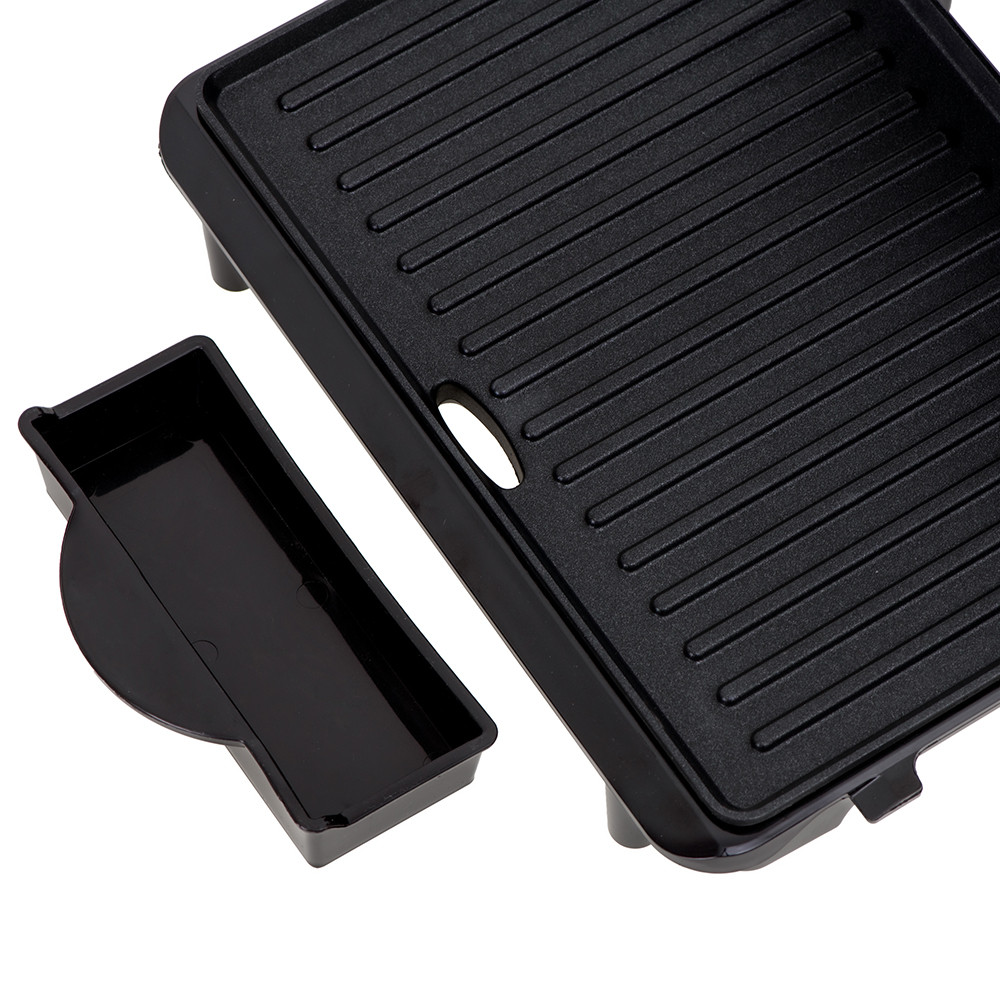 Grill Teflon Antiadherente 2100w Bandeja Goteo Mango Tacto Frio ...