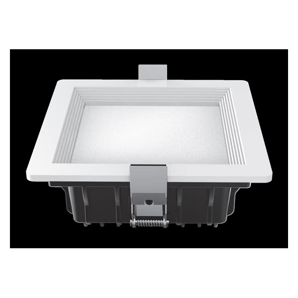 Downlight Led Intego Pro Cuadrado 21w 1130lm 6x14x14 Cm Blanco 6400k ...