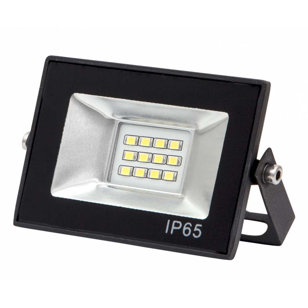 Proyector 20w 3000k Negro Tobol 1000lm Ip65 11,5x8,5x2,5