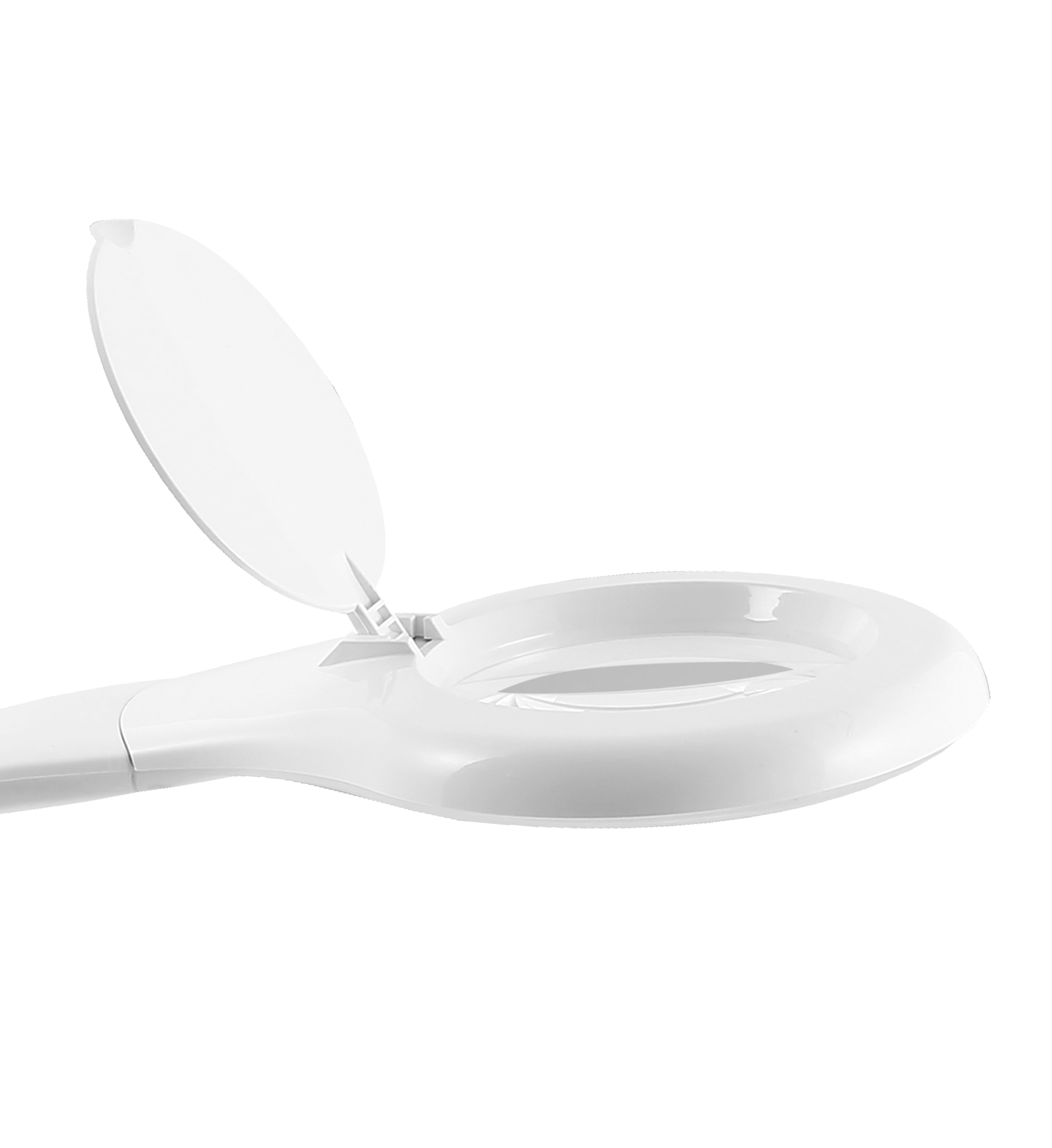 Flexo Plath Blanco 8w 595lm 5000k C/lupa Reg.inten Flexib Orientab ...